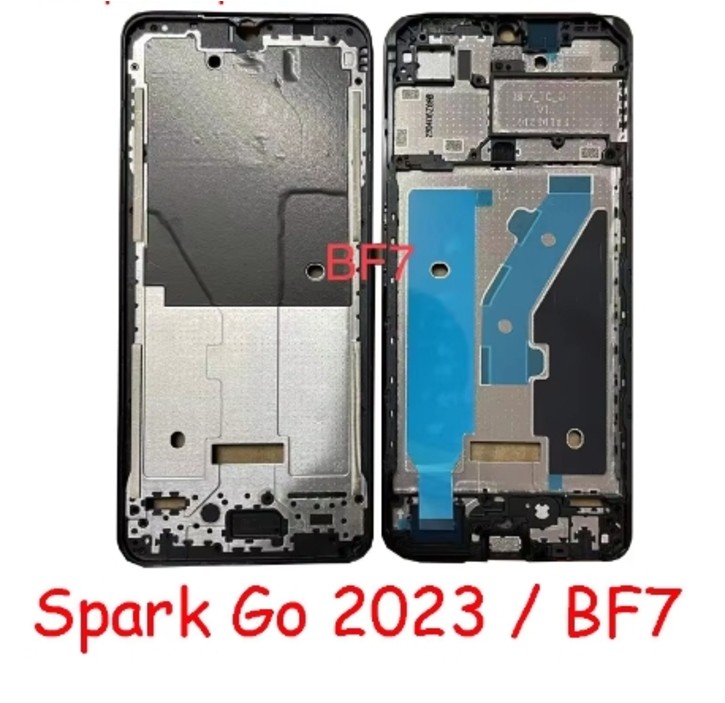 กรอบด้านหน้า LCD สําหรับ Tecno Spark Go 2023 Pop 7 Pro BF7 BF7n BF7h BF6 กรอบด้านหน้า | Shopee ...