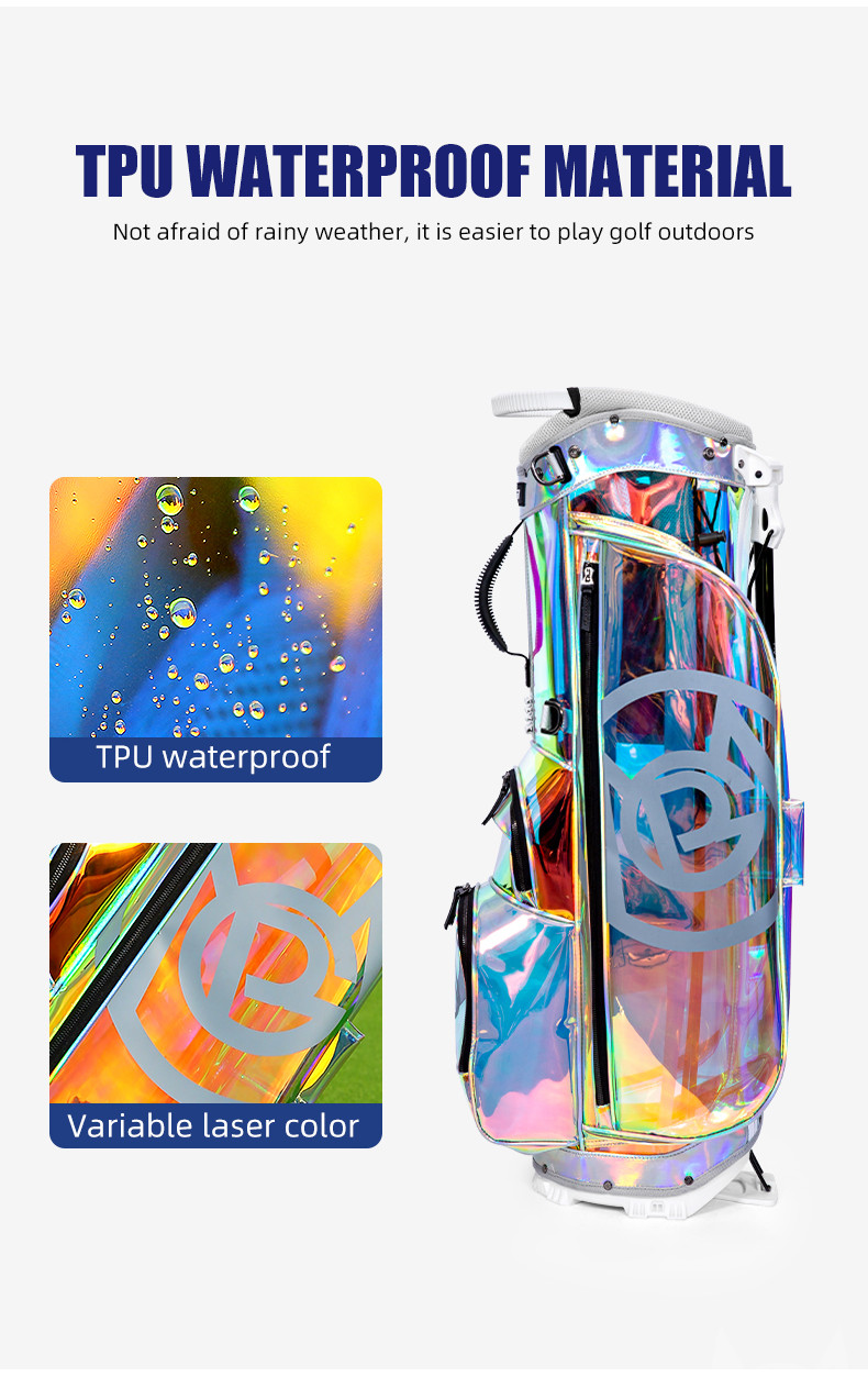 Pgm golf TPU กระเป๋าใส่ขาตั้งกอล์ฟส่วนบุคคลกันน้ําพร้อมดีไซน์แบ่งหนา QB131 | Shopee Thailand