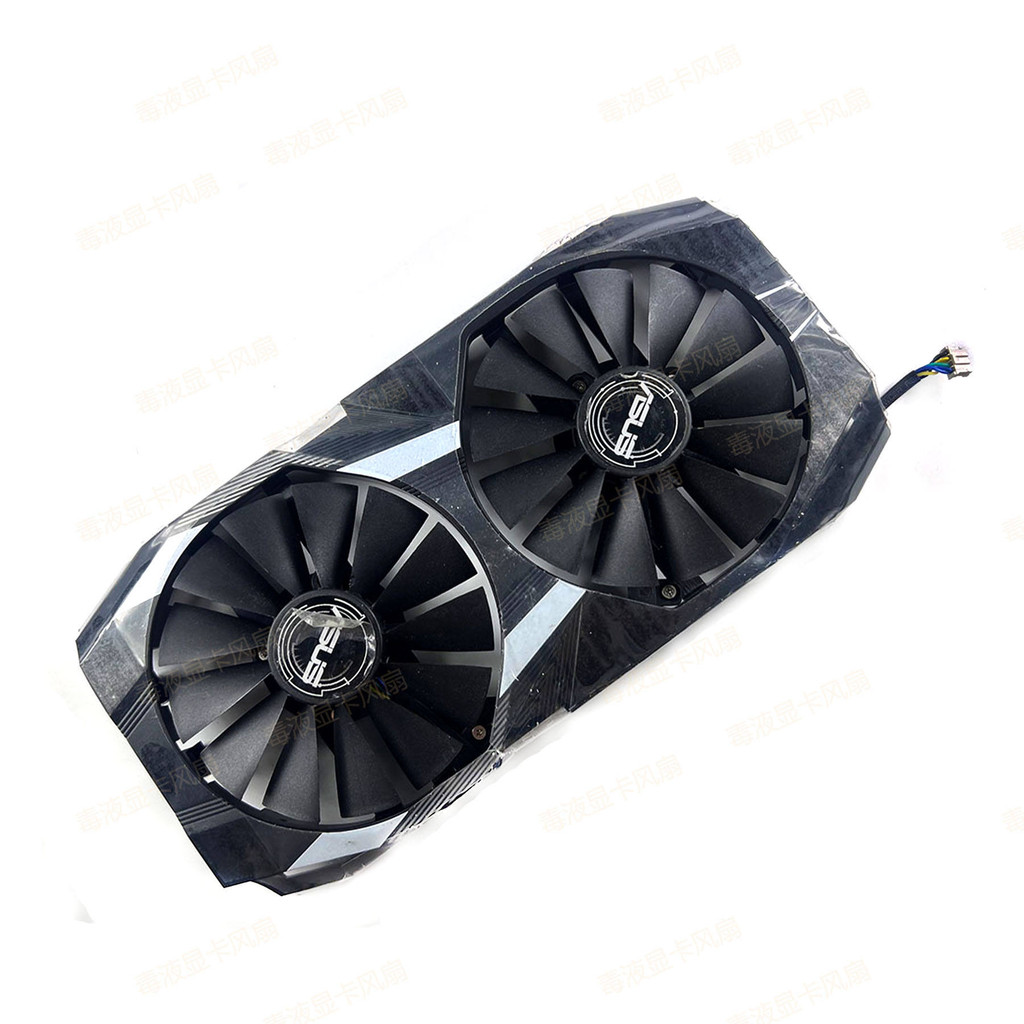 Asus/asus Radeon RX 580 DUAL Snow Leopard กราฟิกการ์ดพัดลมระบายความร้อน ...