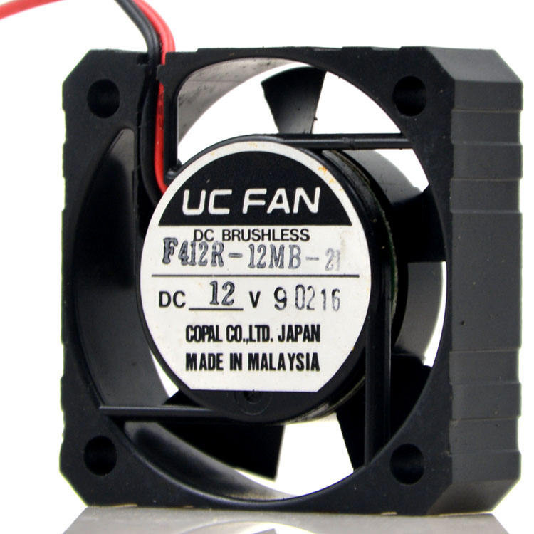 ต้นฉบับญี่ปุ่น UC DAN 4012 12V 4CM COPAL F412R-12MB-21 พัดลมระบายความ ...