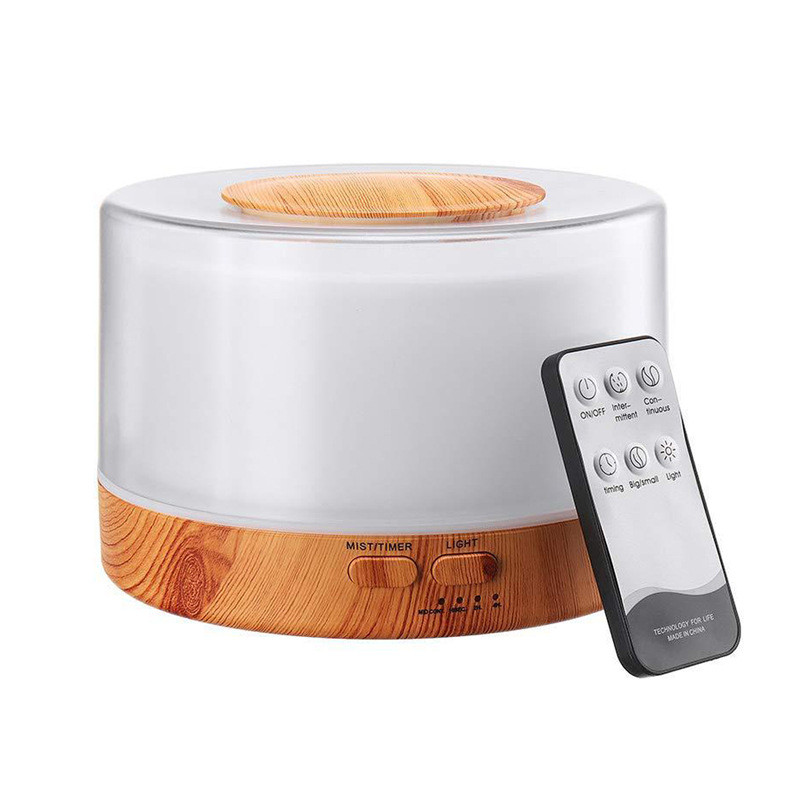 ไม้ Grain Aroma Diffuser สีสัน Muji เครื่องทําความชื้นกึ่งโปร่งใส ...