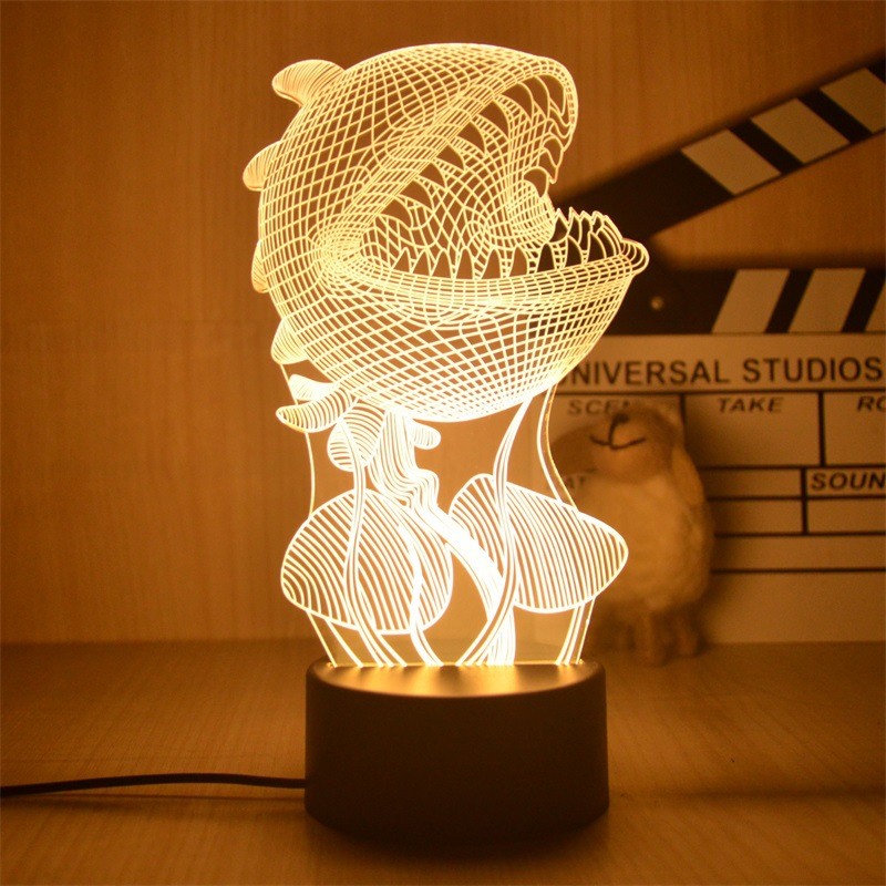 Plants vs. Zombies series ไฟกลางคืน usb socket series ตกแต่งห้องนอนแสง ...