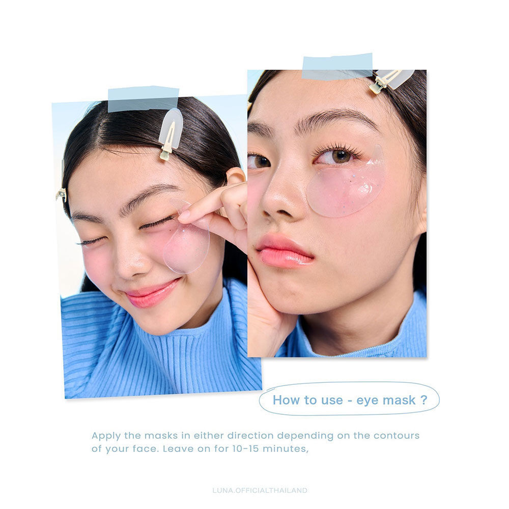 LUNA Jelly Eye Mask 30 Pairs ลูน่า แผ่นเจลลี่มาสก์ใต้ตา. | Shopee Thailand