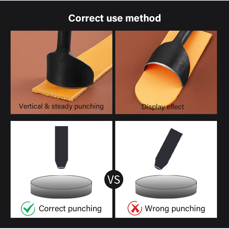 Wuta Half-Round Punch Arc Shaped Clear Sharp Punch เครื่องตัดหนัง ...