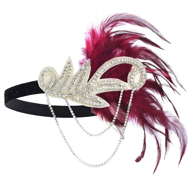 1 ชิ้น 1920 วินาที Flapper ชุดอุปกรณ์เสริม Retro Party Props GATSBY ...