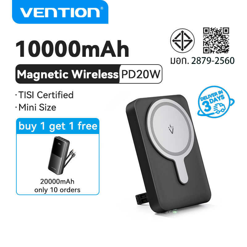 Vention 10000Mah Magnetic Power Bank Portable 15W Cheap For Iphone 16 ...