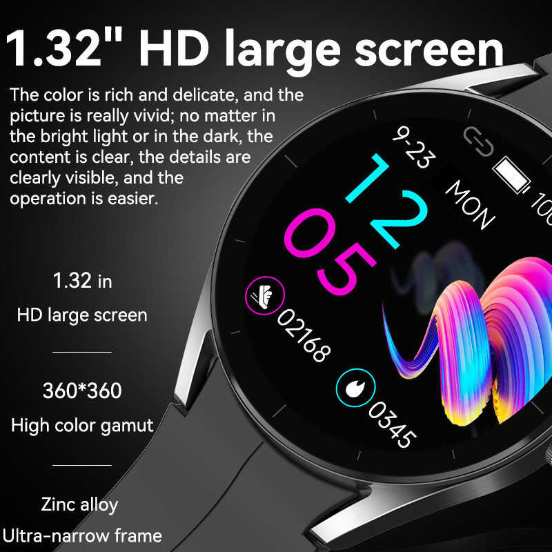 Ks05 Smart Watch Laser Therapy Smartwatch For Men Women Lipid Uric Acid ...