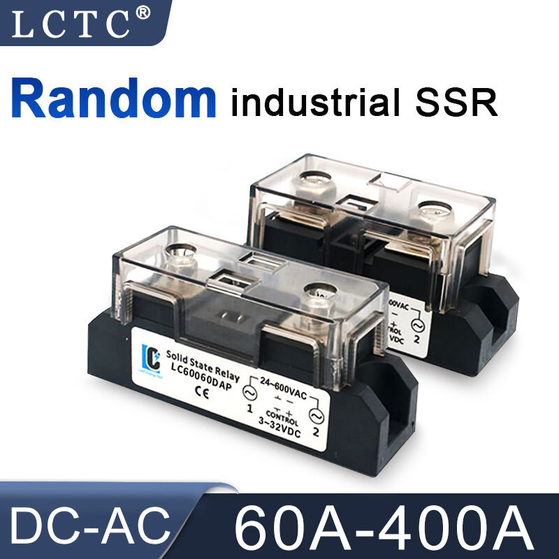 สุ่มอุตสาหกรรม SSR 60A 80A 100A 120A 150A 200A 250A 300A 350A 400A DC ...