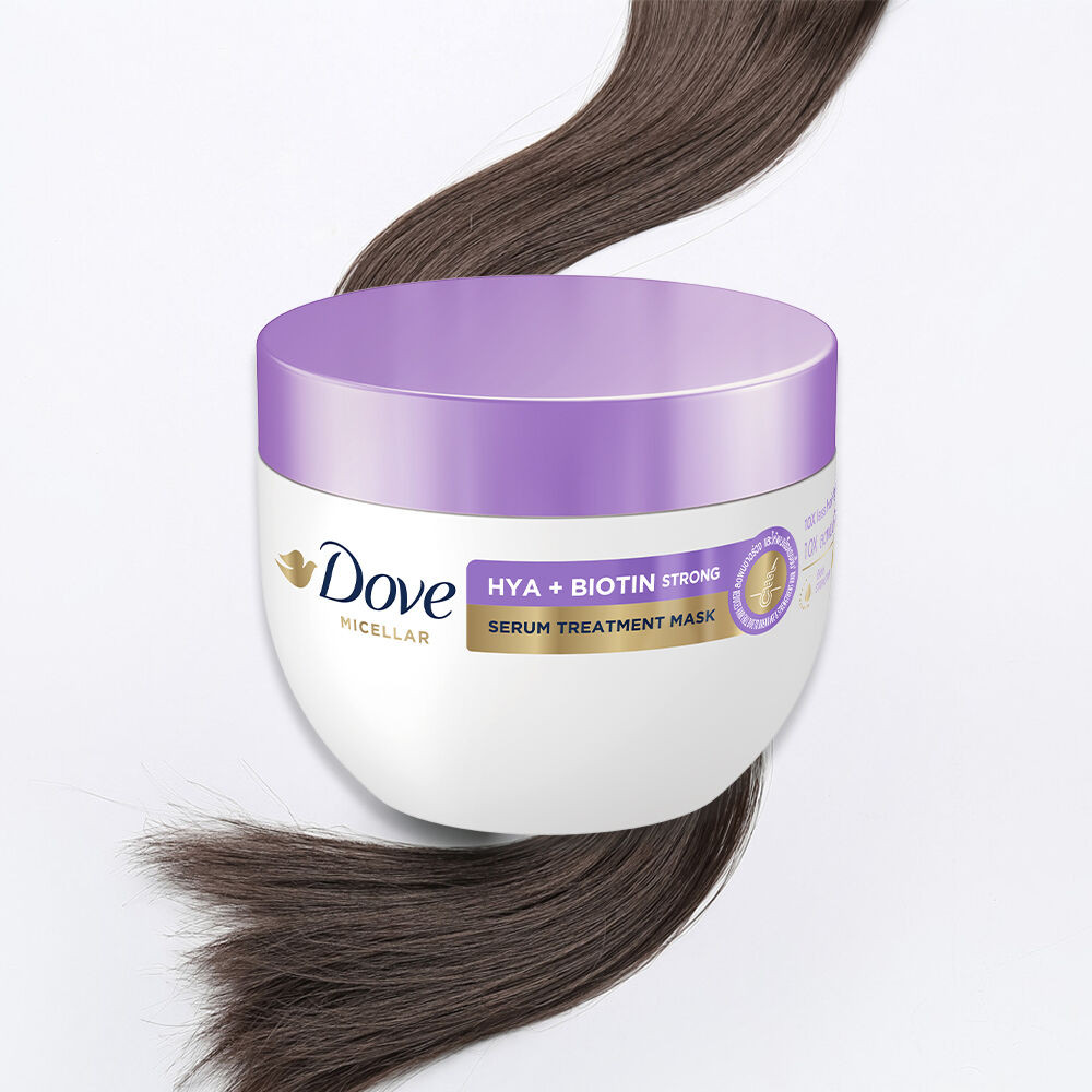 Dove Hya Peptide Repair Serum Treatment Mask 220g โดฟ ทรีตเมนต์บำรุง ...