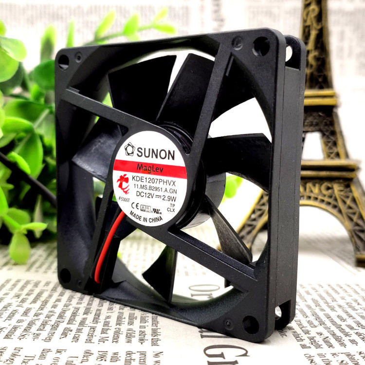 Taijun/taijun KDE1207PHVX 7cm 12V 2.9 W 7015 Suspended Maglev พัดลม ...