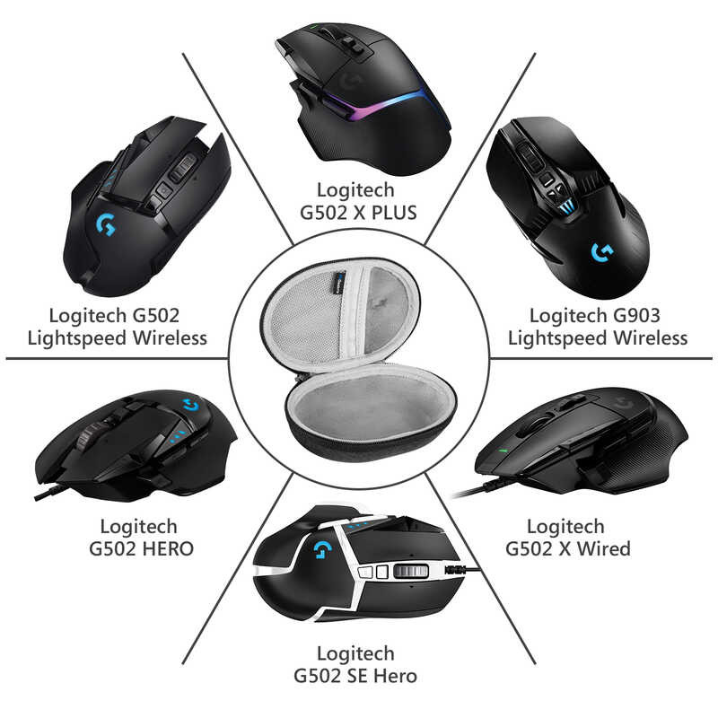 Case Geekria Compatible Logitech G502 HERO/G502 SE Hero/G502 Lightspeed ...