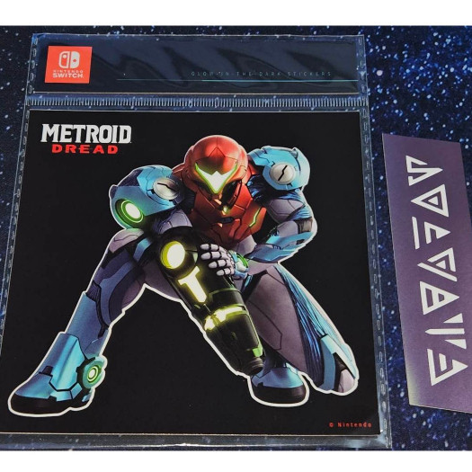 สติ๊กเกอร์เรืองแสง Metroid Dread | Shopee Thailand