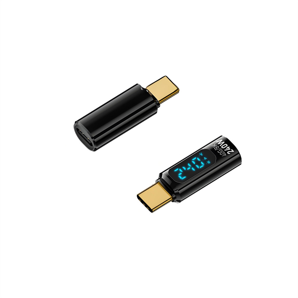 8k @ 60Hz จอแสดงผลดิจิตอล LED โปร่งใส Adapte PD 240W USB4.0 40Gbps Type ...