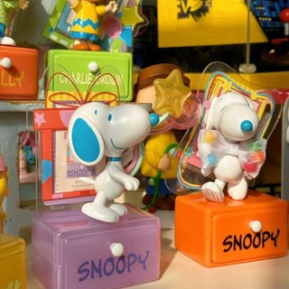 ของแท้ MINISO Snoopy Party Theme Blind Box ของขวัญวันเกิดน่ารัก ของขวัญ ...