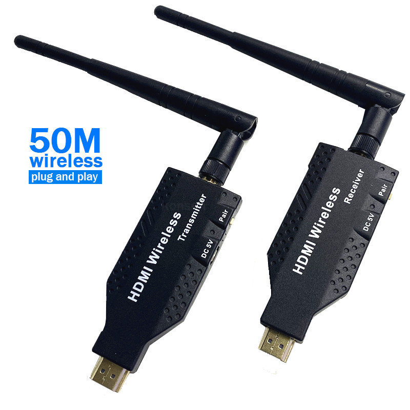 Wireless HDMI Extender 50M 1080P Wireless HDMI Video Extender Transmit ...
