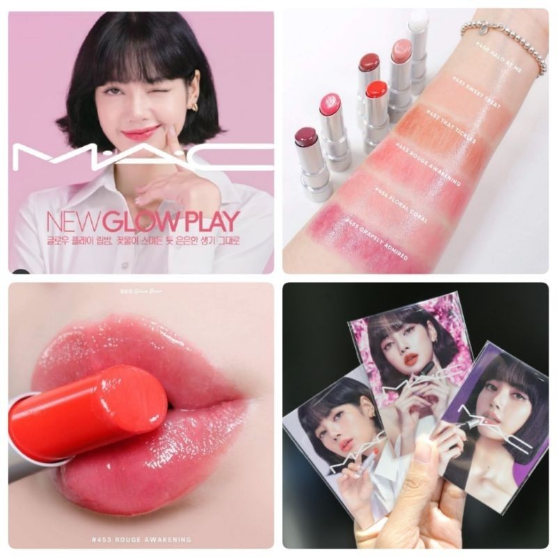 MAC GLOW PLAY LIP BALMS ลิปบาล์มบำรุงให้ความฉ่ำกว่า เบาสบายกว่าไม่เหนอะ ...