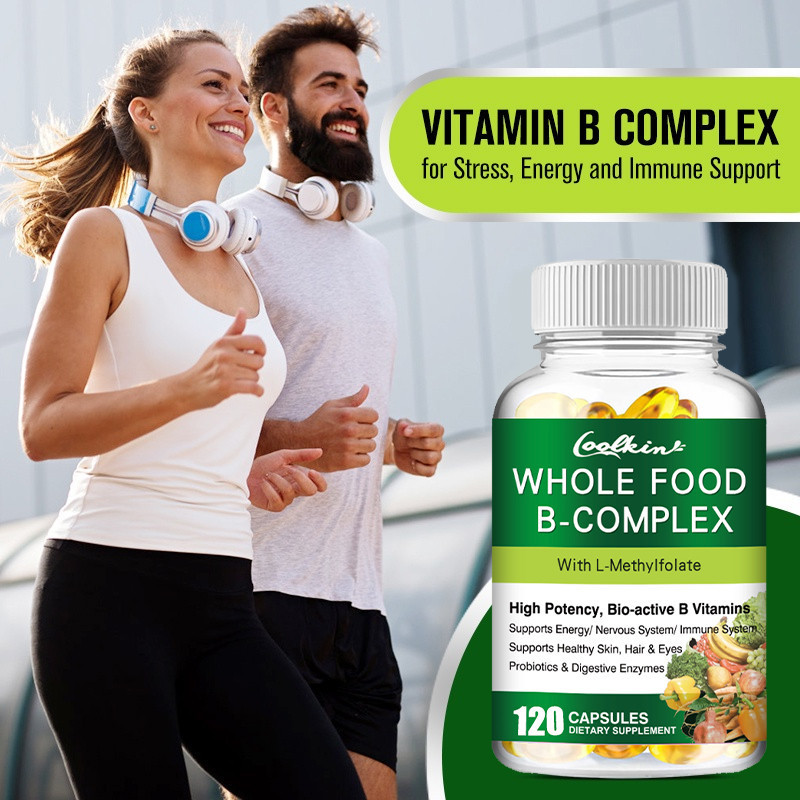 Coolkin Whole Food B Complex - โปรไบโอติก เอนไซม์ วิตามินบี 12 - สุขภาพ ...