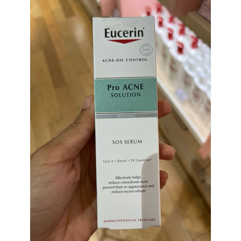 Eucerin Pro ACNE SOLUTION SOS SERUM 40 ML ยูเซอริน โปร แอคเน่ โซลูชั่น ...