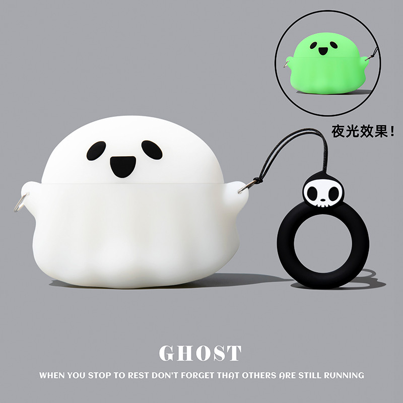For Anker Soundcore R50i NC Case 3D Cute Ghost Soundcore P30i Silicone ...
