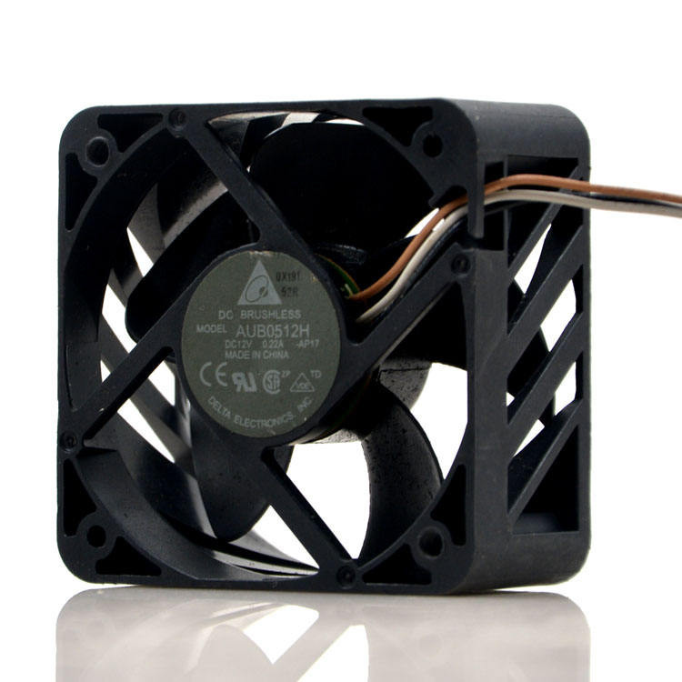 Original DELTA DELTA 5CM AUB0512H 5025 12V 0.22A พัดลมระบายความร้อน ...