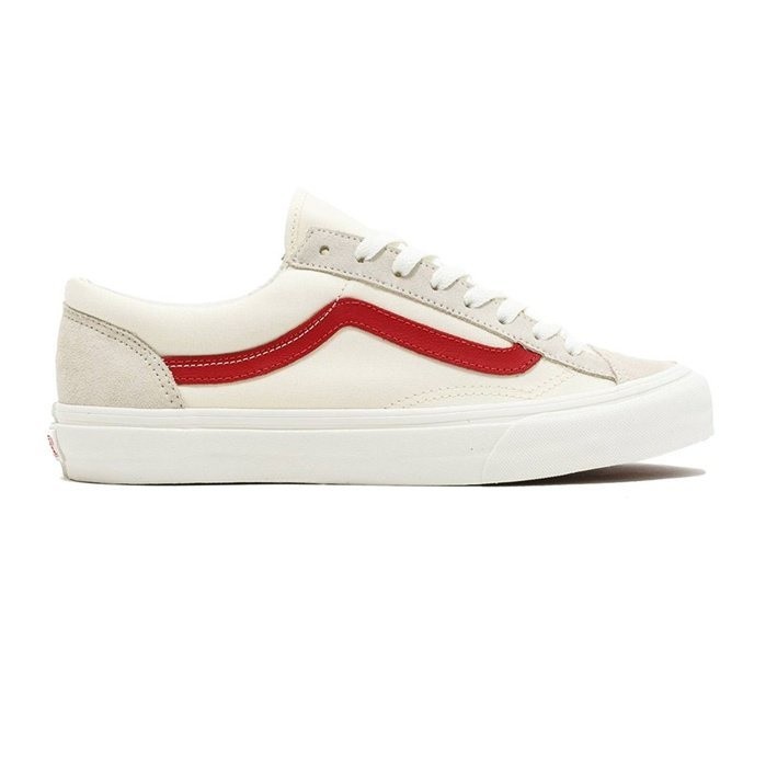 opp ♞,♘Vans รองเท้าผ้าใบ Style 36 หนอนแดง Marshmallow/Racing Red ...
