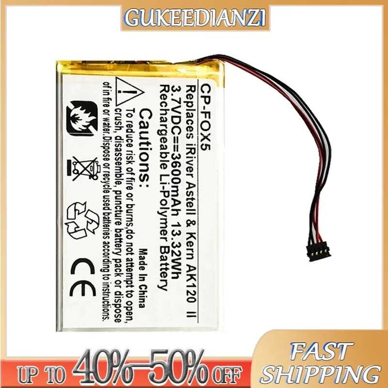 FIIO X1 X3 X5 X7 II ลำโพงเครื่องเล่นเพลงแบตเตอรี่ลิเธียมไอออน 3500mAh | Shopee Thailand