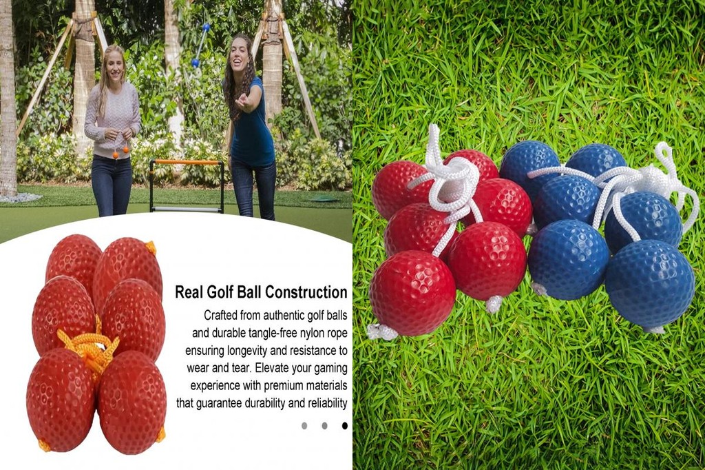 Bea Ladder Ball Set Tournament-grade Ladder Ball Kit 3 คู่จริง Golf ...