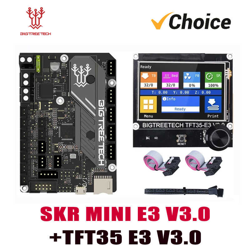 BIGTREETECH 3D Printer เมนบอร์ด SKR Mini E3 V3.0 + Tft35 E3 V3.0 หน้าจอออนบอร์ | Shopee Thailand