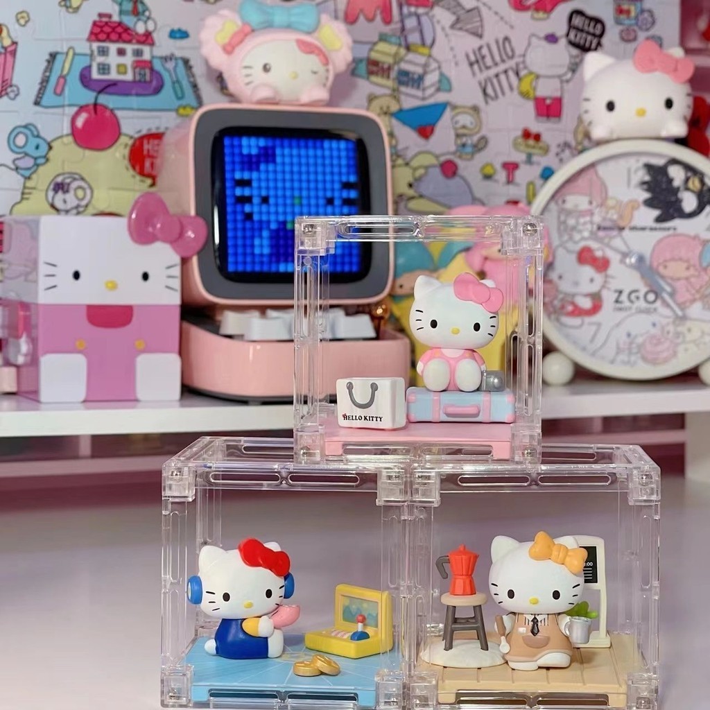 Miniso Hello Kitty Happy Moment Blind Box Micro Box Cute Hello Kitty