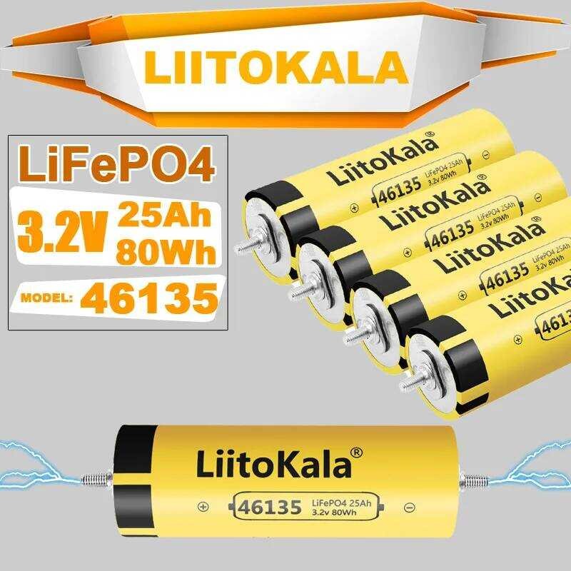 แบตเตอรี่ LiitoKala 4-40PCS 3.2V ความจุสูง Deep cycle Lifepo4 สำหรับ ...