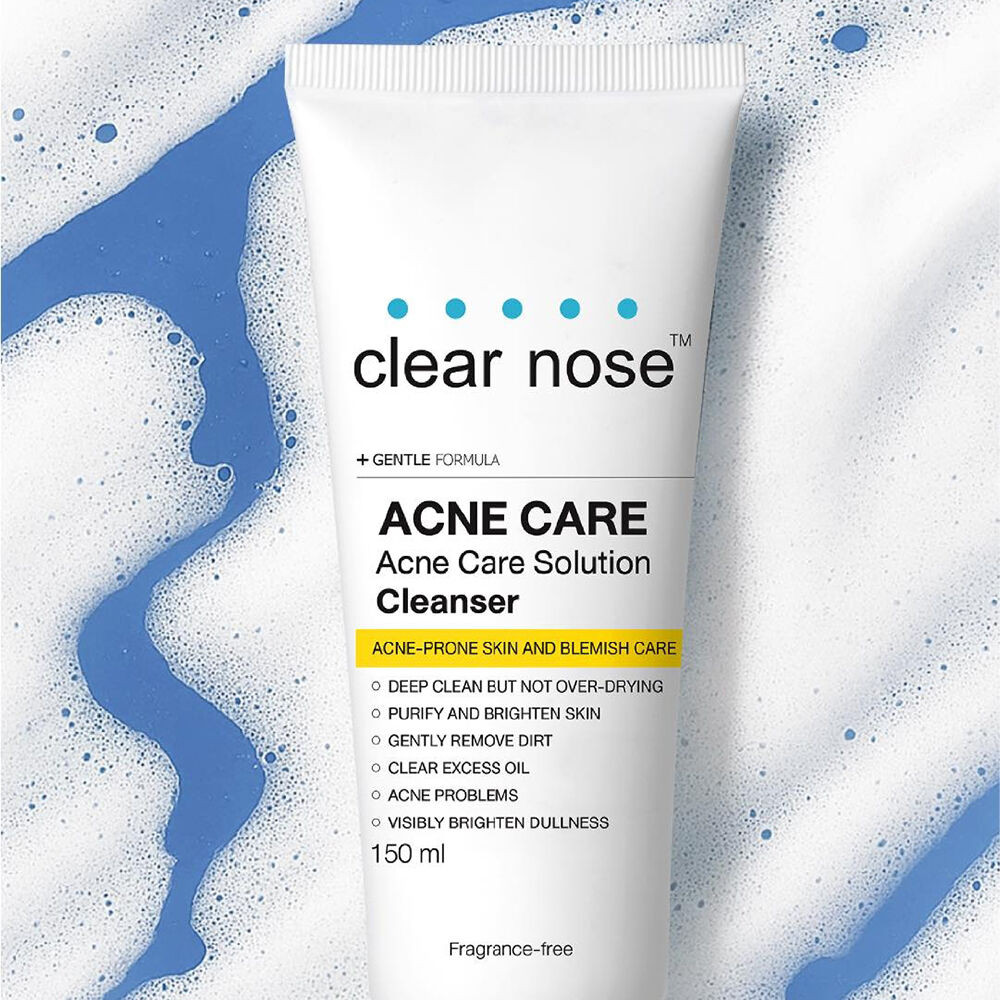 CLEAR NOSE Cleanser เคลียร์โนส โฟมล้างหน้า 150ml (Acne Care/Bright ...