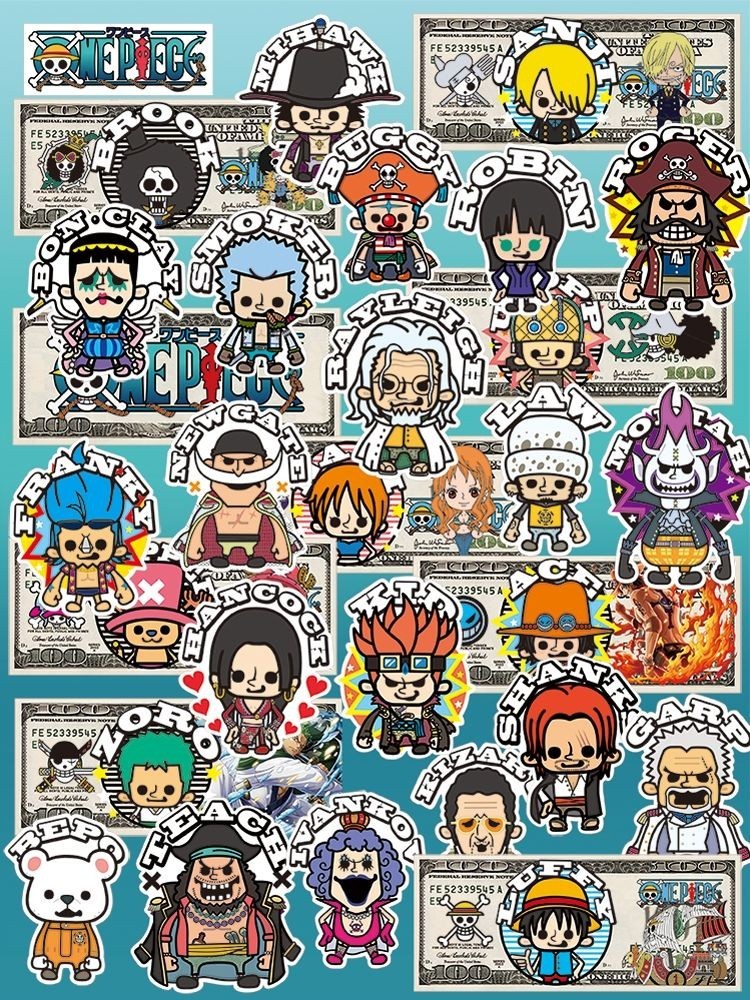 Anime Luffy One Piece One Piece Creative ส่วนบุคคลกระเป๋าเดินทางสเก็ต ...
