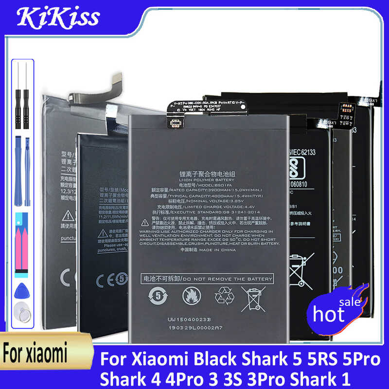 BS01FA BS08FA BS06FA BS05FA BS10FA แบตเตอรี่สำหรับ Xiaomi Black 5 5RS 5Pro 4 4Pro 3 3S 3Pro ...