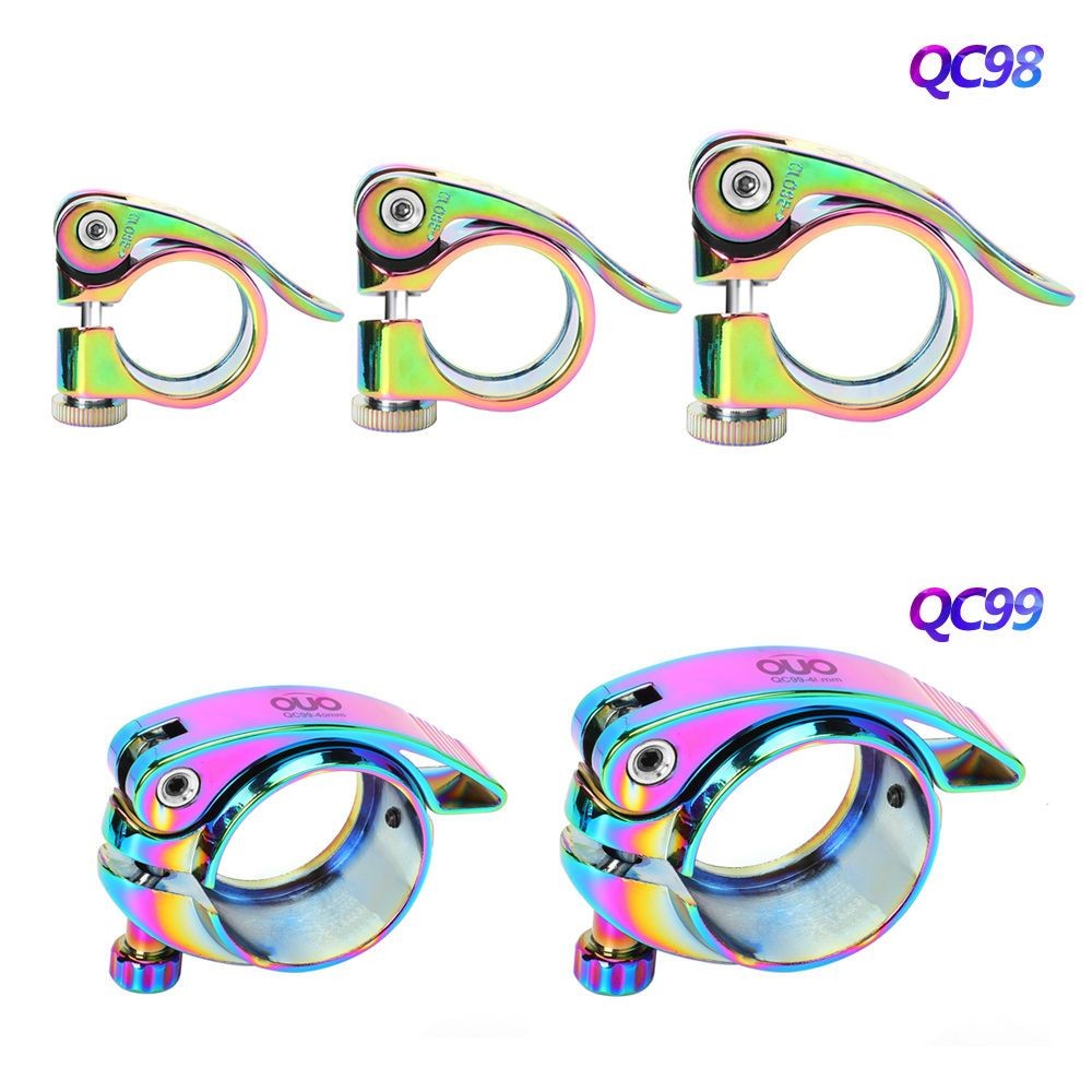 แคลมป์ท่อที่นั่งจราจรสีสันสดใส OUO Seat Tube Clamp Mountain Bike Seat Tube Clamp Ouo | Shopee ...