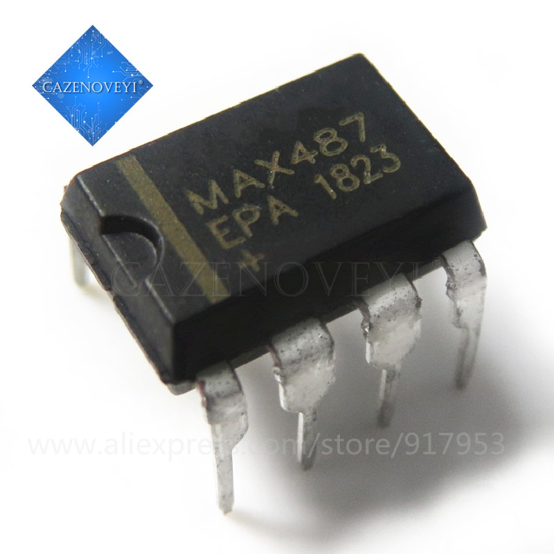10 ชิ้น/ล็อต MAX487EPA MAX487CPA MAX487 DIP-8 ในสต็อก | Shopee Thailand