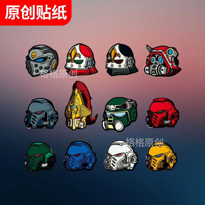 Warhammer 40K สินค้า Star Warrior Imperial Armed Power Helmet Sticker ...