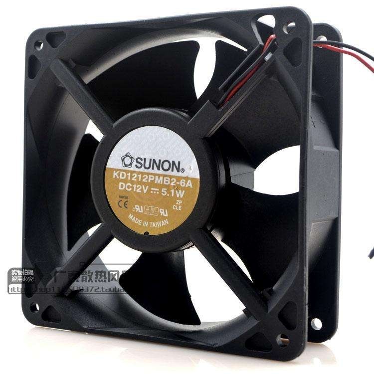 พัดลมระบายความร้อน Taijun TAJUN 12038 12V 5.1 W รุ่น KD1212PMB2-6A ใหม่ ...