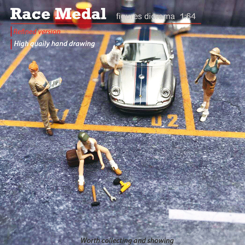 RaceMedal1: 64 Doll Repairer Female Suit Scene Model Macro Macro ...
