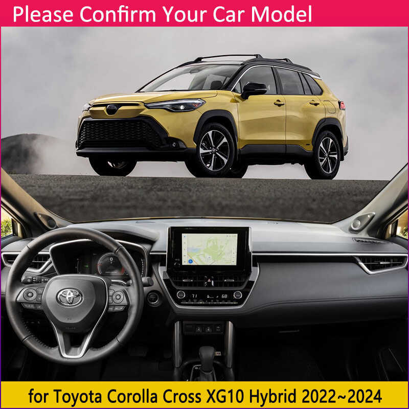 สำหรับ Toyota Corolla Cross Xg10 Hybrid 2022 ~ 2024 แผ่นป้องกันการลื่น ...
