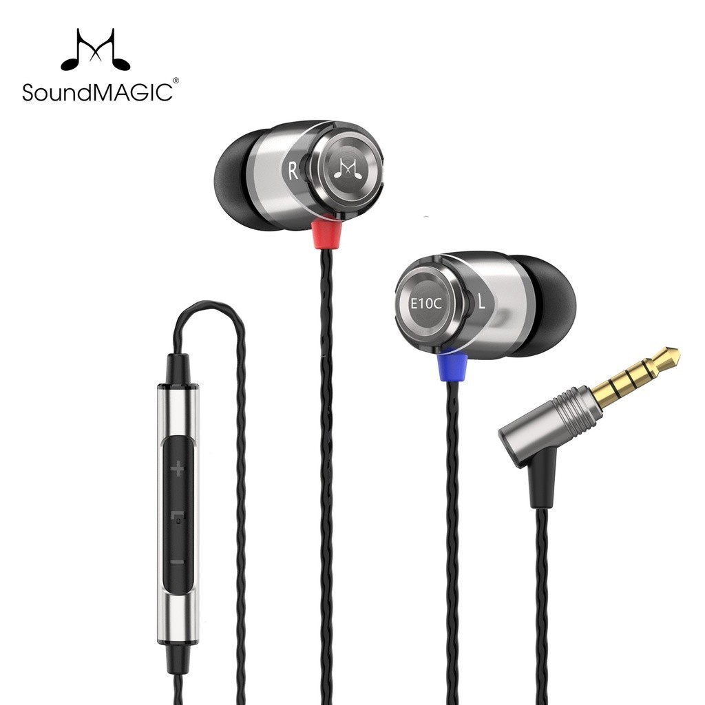 Soundmagic E10 หูฟังอินเอียร์ แบบมีสาย ไม่มีไมโครโฟน HiFi ตัดเสียงรบกวน เบสทรงพลัง ไม่พันกัน ...