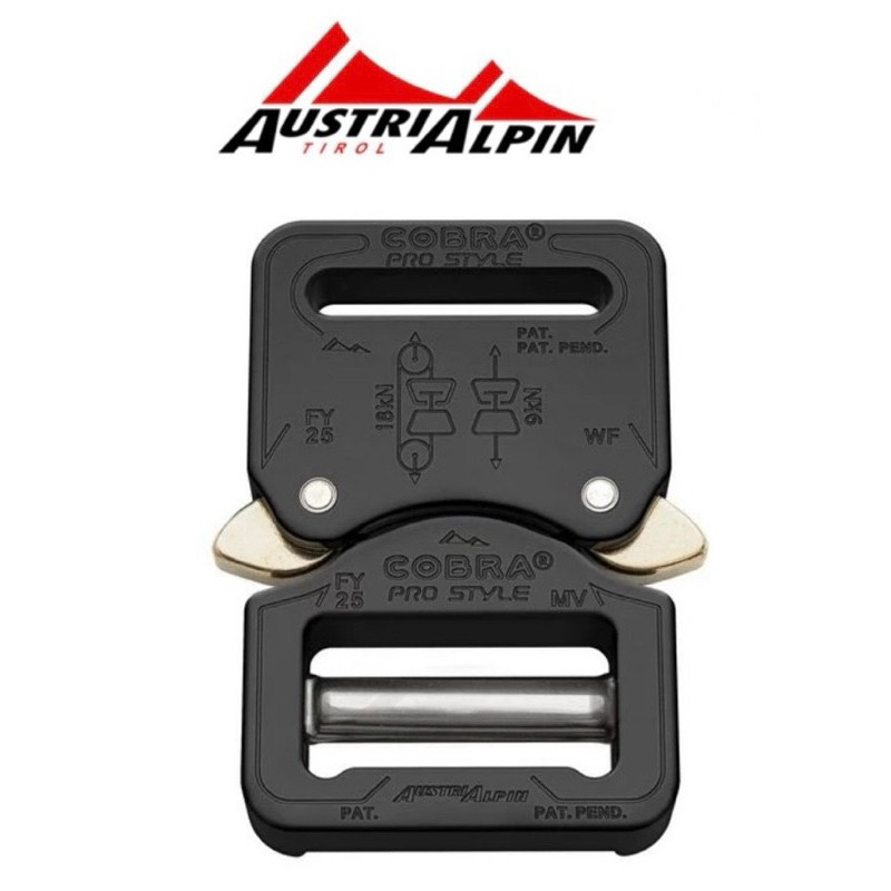 หัวเข็มขัดAustriAlpin COBRA® PRO STYLE Buckle Aluminium 25 mm | Shopee ...