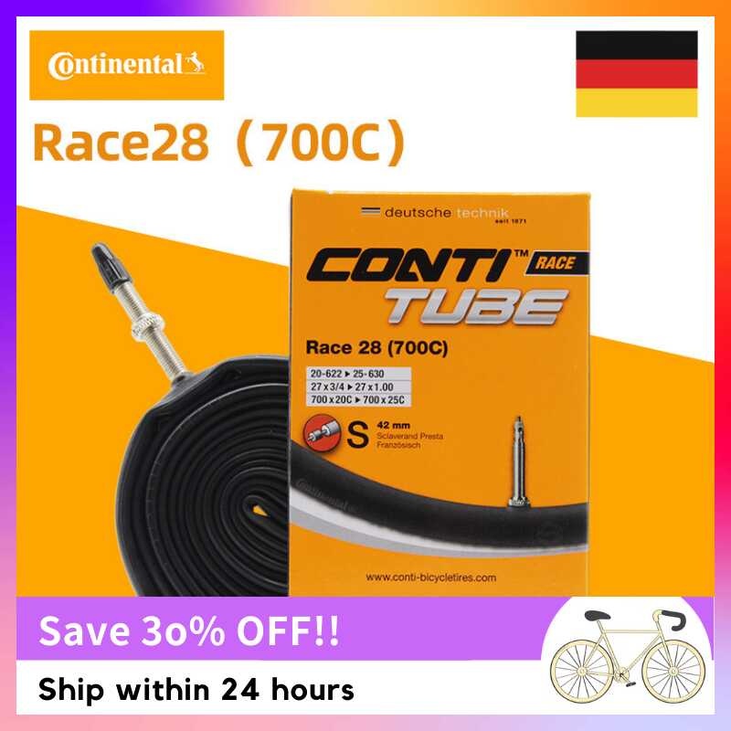 Continental Race หลอด28 FV 700X20c-25C วาล์ว48มม.60มม.80มม.ยางในอุปกรณ์ ...