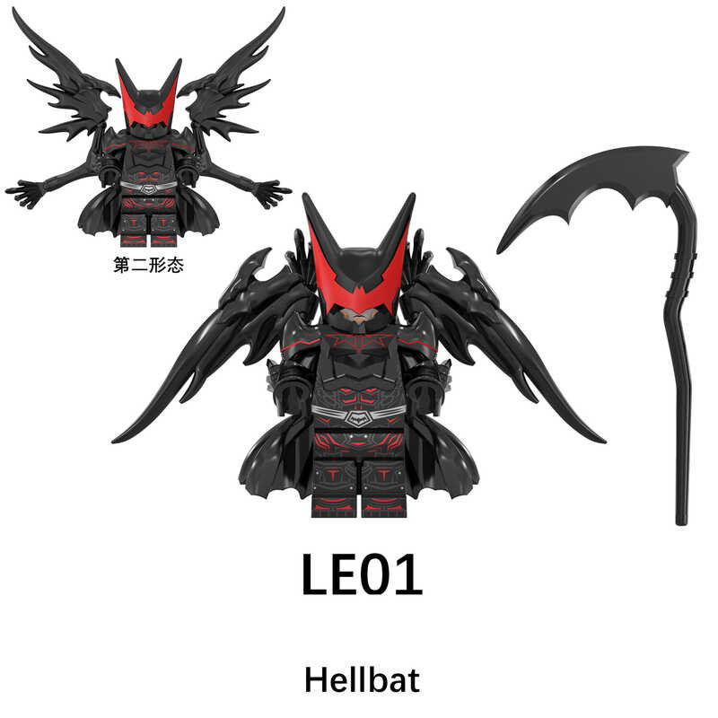 ของเล่นรูปมินิบล็อก Hellbat Le01-02 2ชิ้น/เซ็ต | Shopee Thailand