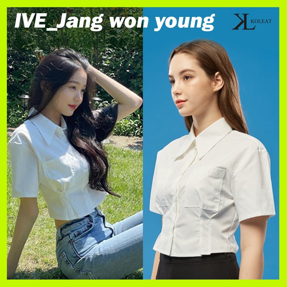 [KOLEAT] Kpop idol นักร้องสไตล์ เสื้อเชิ้ต (Wearing IVE, LE SSERAFIM ฯลฯ) Over order, Best1 ...