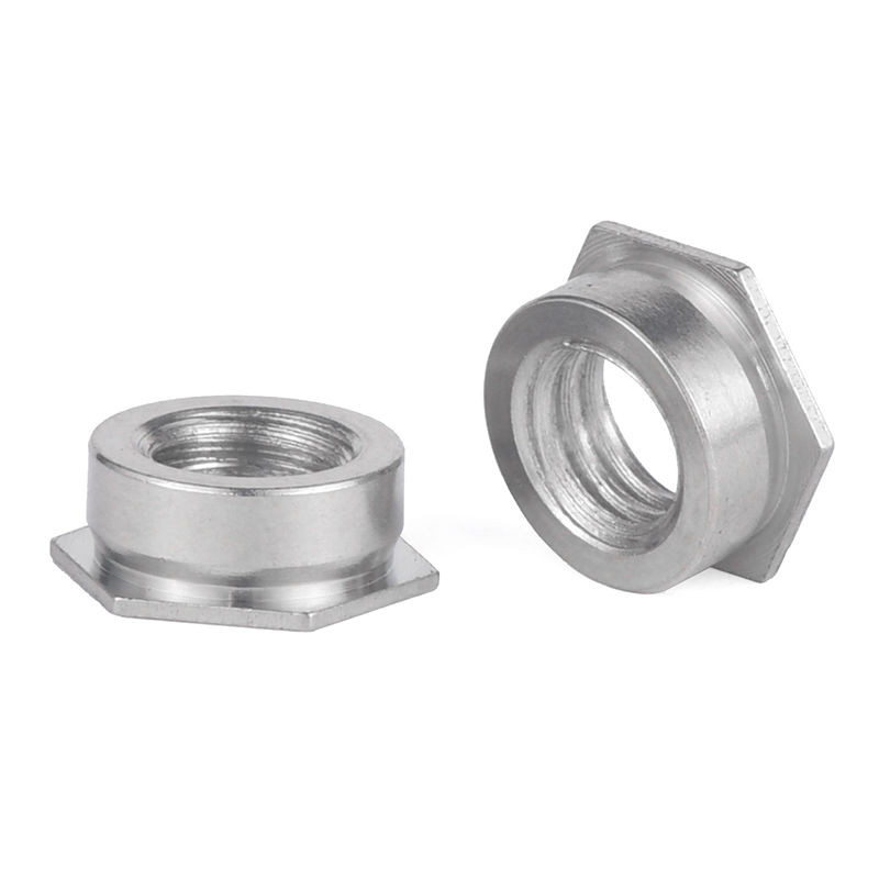 304 สแตนเลสสตีล Flush Nut Flush ฝังอ่อนนุชฝังความดัน Riveting Nut FS-M2 ...