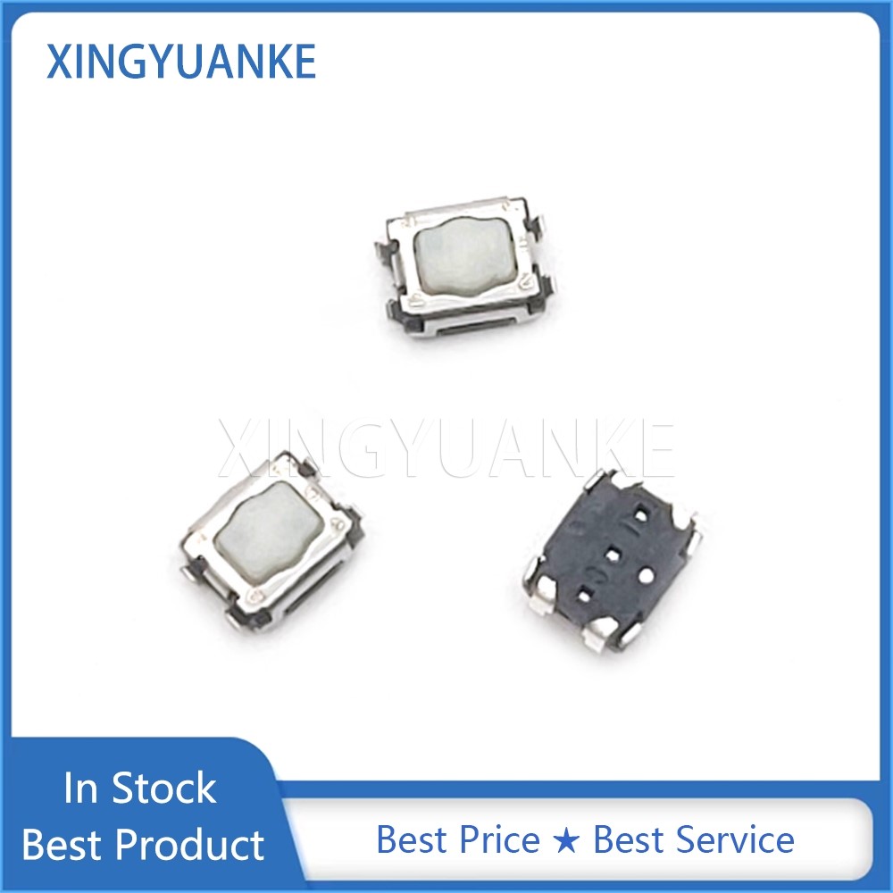 10 ชิ้น/ล็อต EVP-AA402W EVPAA402W Tactile Push Button Micro Switch 0.02A 15V SMD 4-Pin Key Light ...