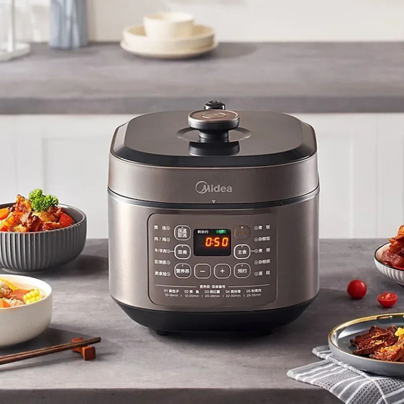Midea Electric Pressure Cooker 5 Liters 24h Smart Reservation Rice ...