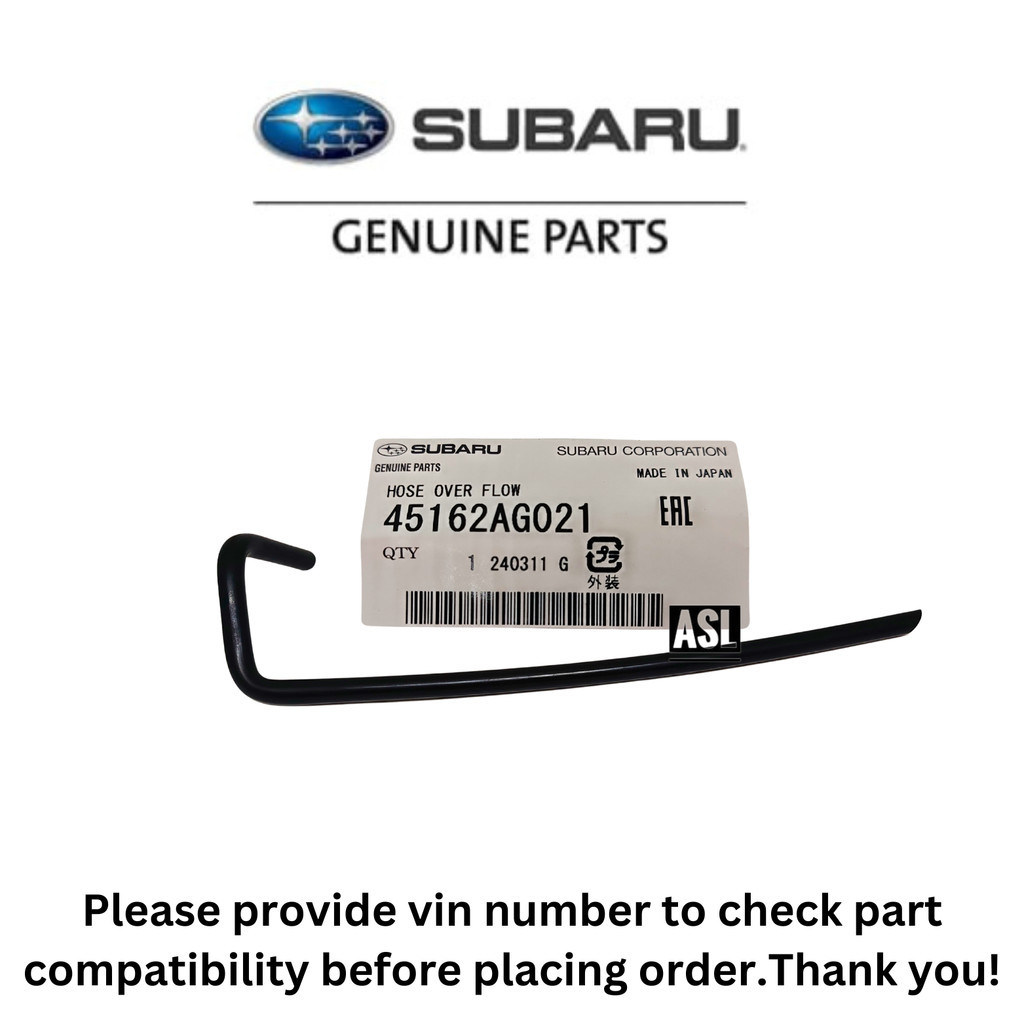 Subaru Coolant ท่ออะไหล่ 45162AG021 XV Forester Impreza Legacy Outback ...
