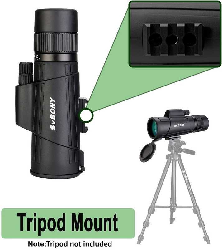 SVBONY Sv302 Power Long Range 8-16X42mm Zoom Monoculars Fully Multi ...