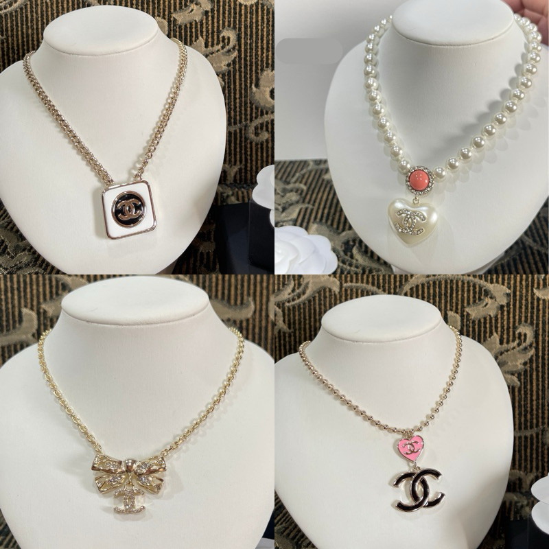 SALEสร้อยคอชาแนล CH CHANEL necklace choker JGF | Shopee Thailand